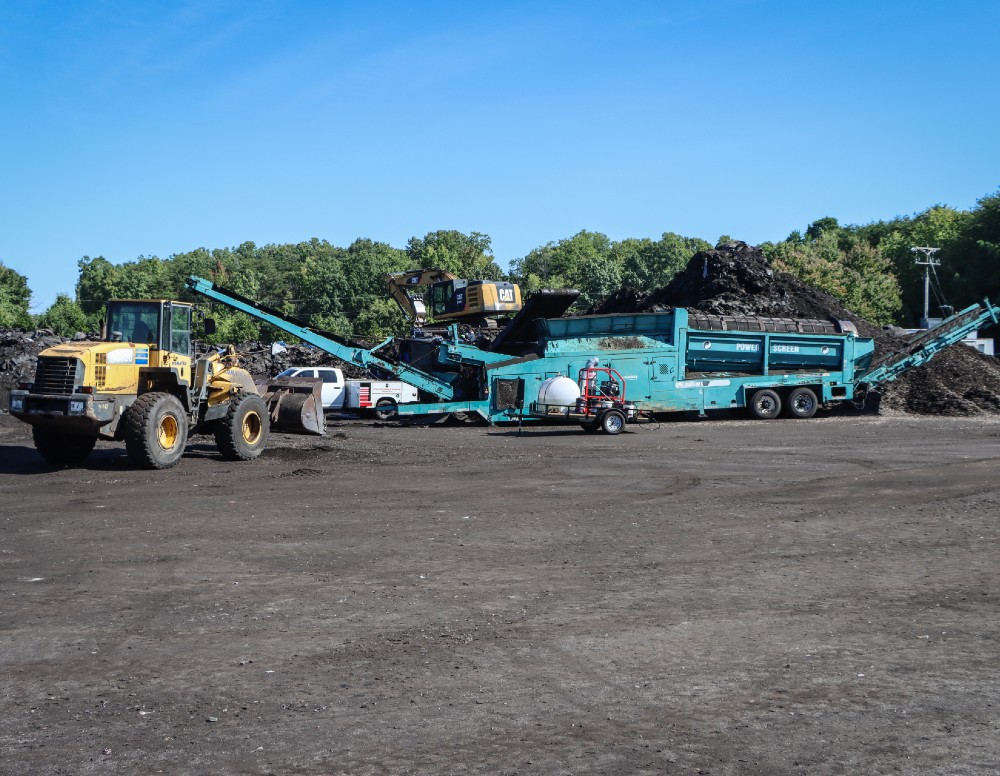 Mobile Recycling Services | Asphalt Shingle Processing | A-1 Service Group